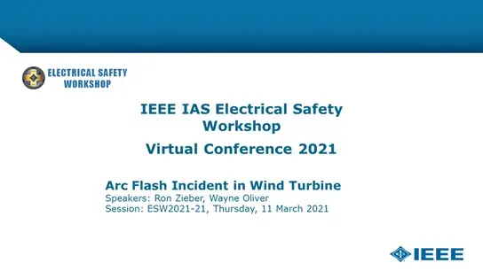 Arc Flash Incident | IEEE Resource Center