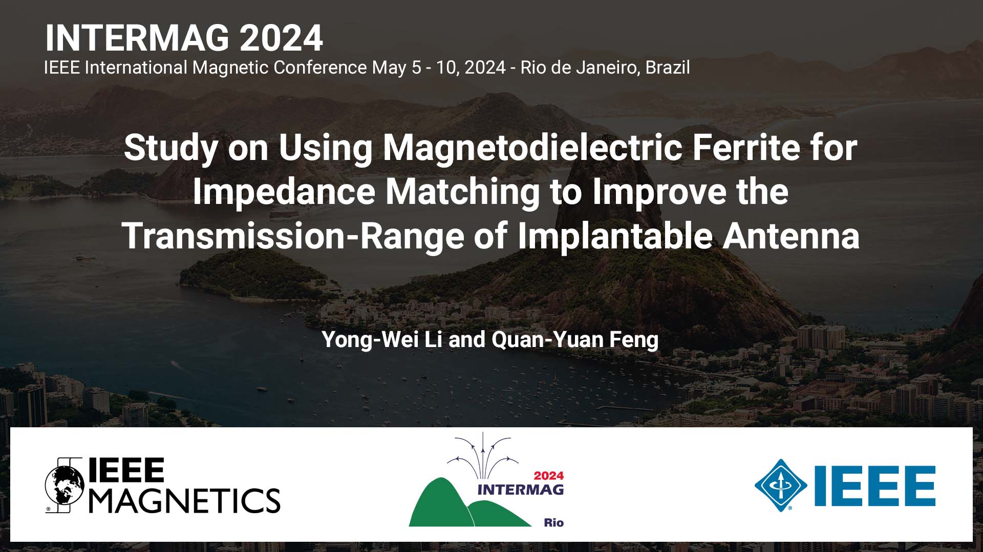 Study on Using Magnetodielectric Ferrite for Impedance Matching to Improve the Transmission ...