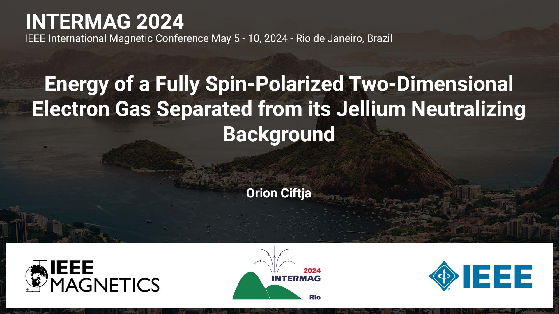 Energy of a Fully Spin-Polarized Two-Dimensional Electron Gas Separated ...