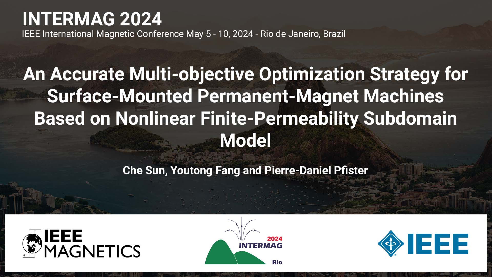 An Accurate Multi-objective Optimization Strategy for Surface-Mounted Permanent-Magnet Machines ...