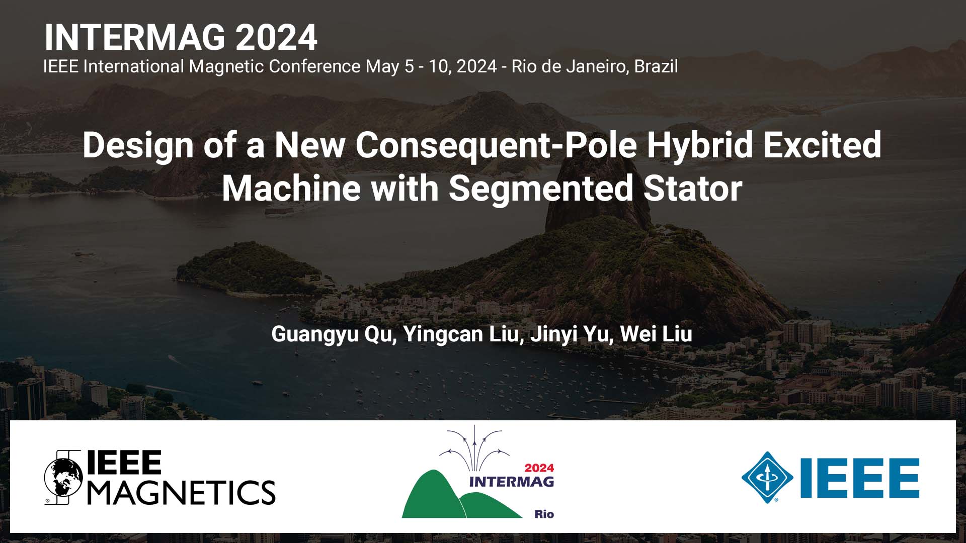 Design of a New Consequent-Pole Hybrid Excited Machine with Segmented ...