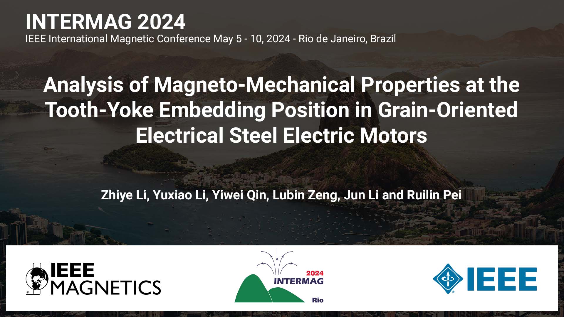 Analysis of Magneto-Mechanical Properties at the Tooth-Yoke Embedding ...
