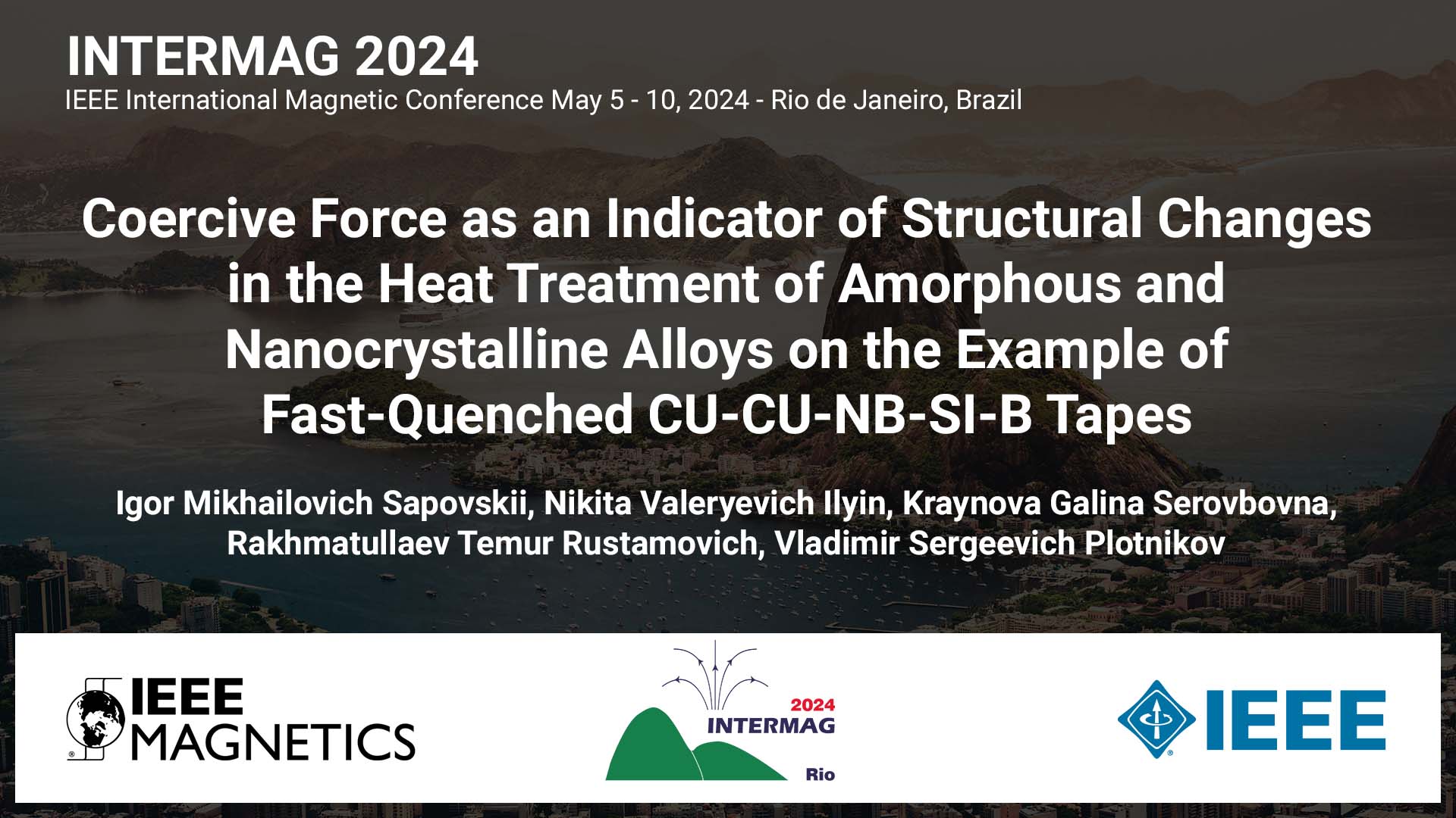 COERCIVE FORCE AS AN INDICATOR OF STRUCTURAL CHANGES IN THE HEAT ...