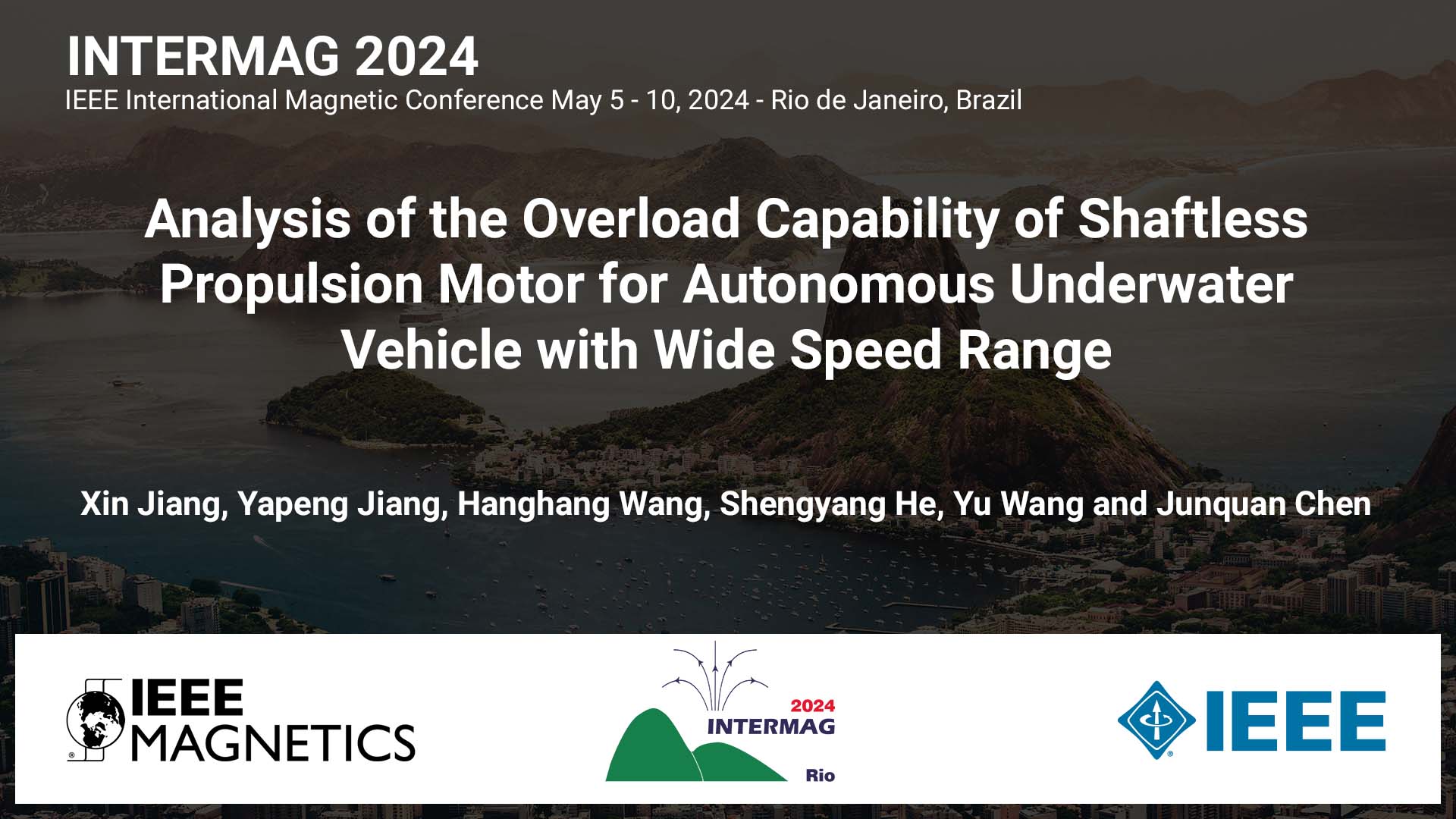 Analysis of the Overload Capability of Shaftless Propulsion Motor for ...