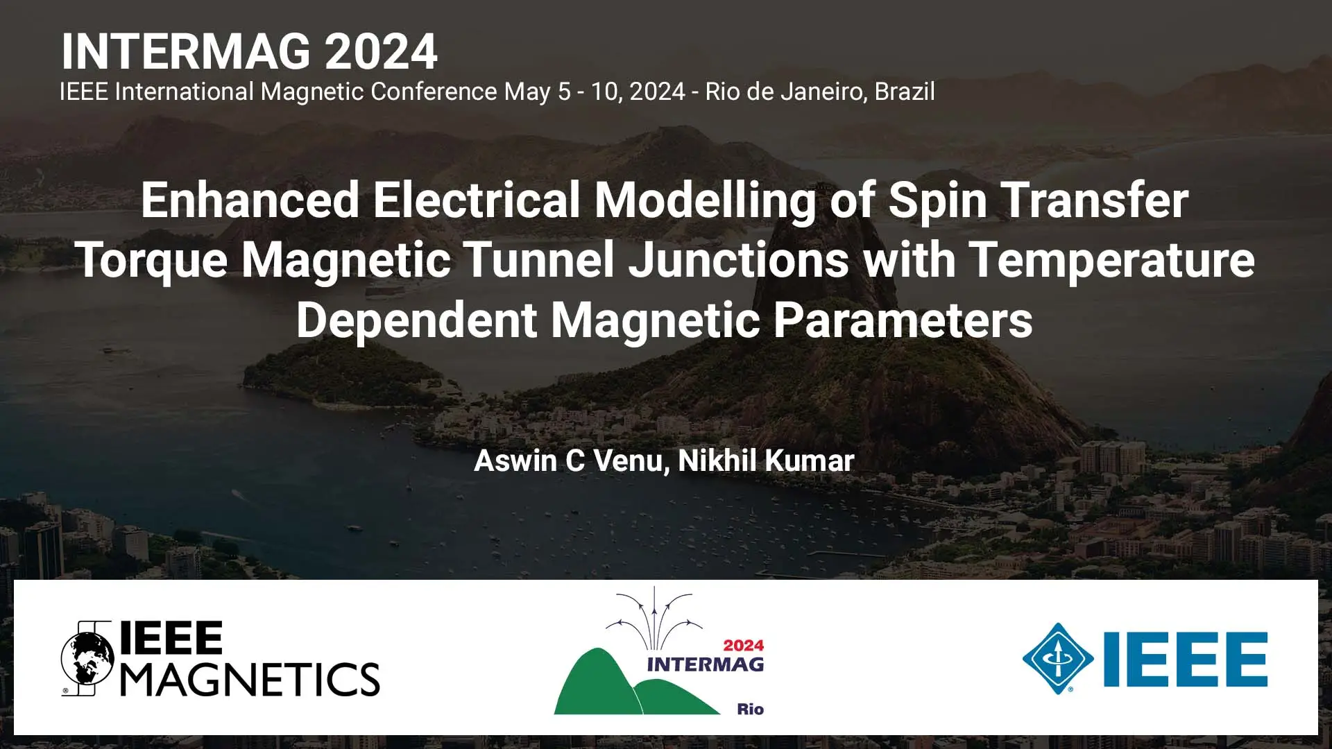 Magnetics Society Plenary Session Part 1 | IEEE Magnetics Society ...
