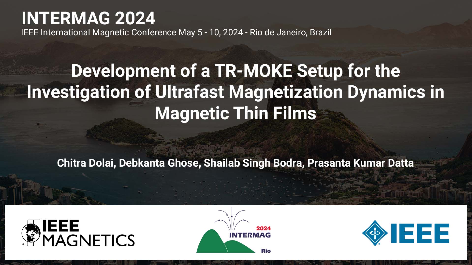 Development of a TR-MOKE Setup for the Investigation of Ultrafast ...