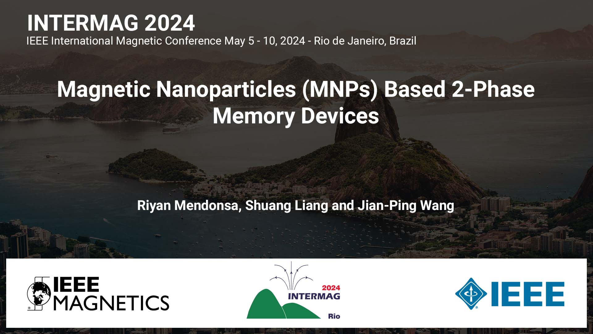 Magnetic Nanoparticles (MNPs) Based 2-Phase Memory Devices | IEEE ...