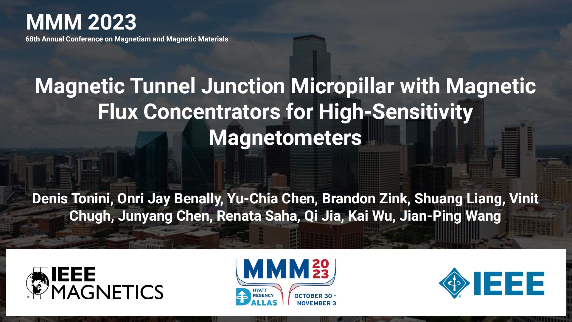 VP6-01: Magnetic Tunnel Junction Micropillar with Magnetic Flux ...