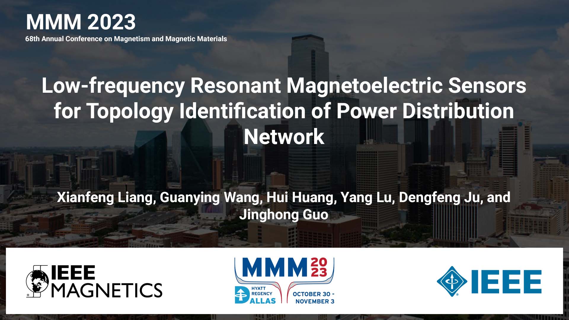 VP6-07: Low-frequency Resonant Magnetoelectric Sensors for Topology Identification of Power ...