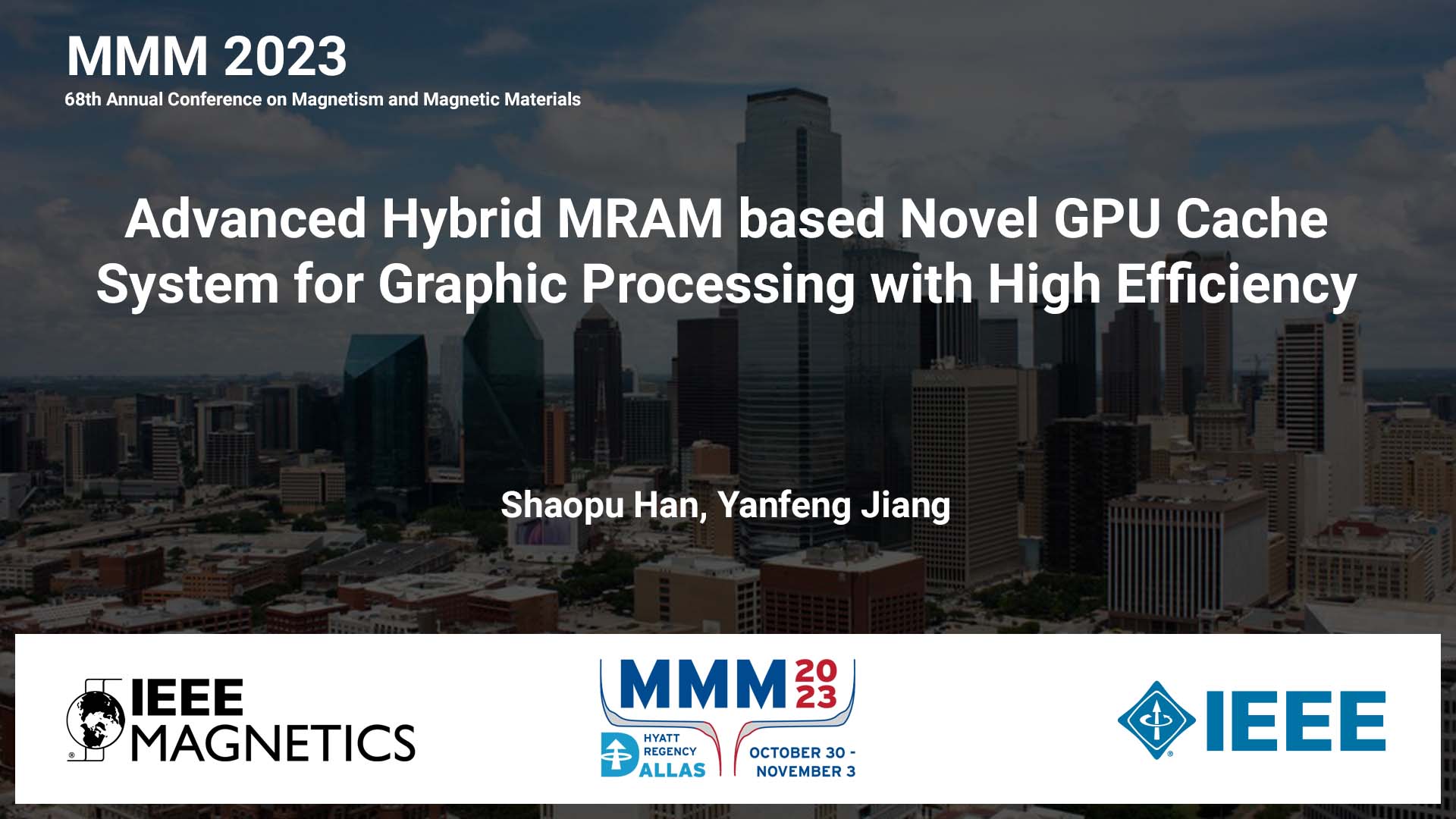 VP9-09: Advanced Hybrid MRAM based Novel GPU Cache System for Graphic ...