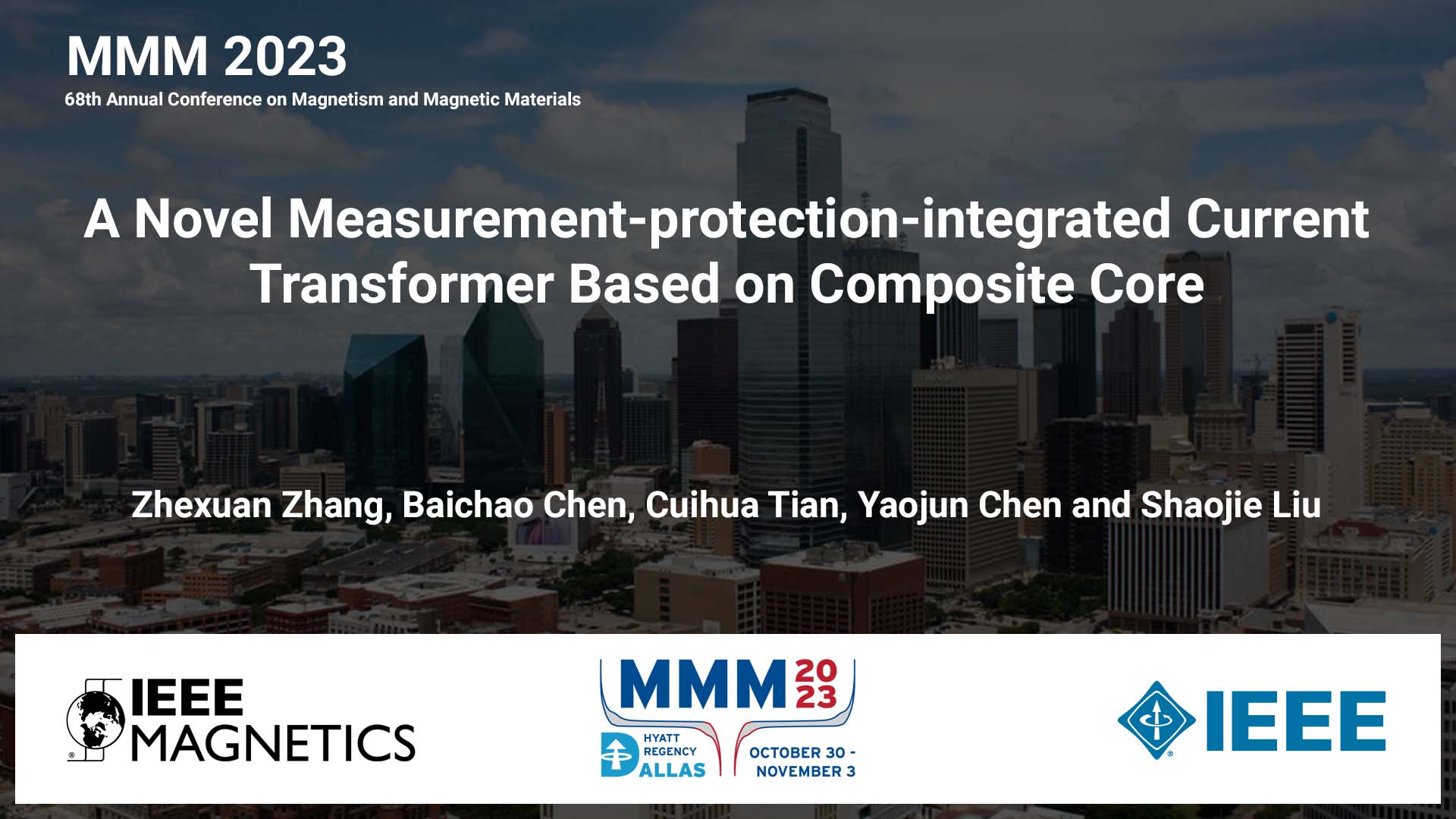 VP12-46: A Novel Measurement-protection-integrated Current Transformer ...