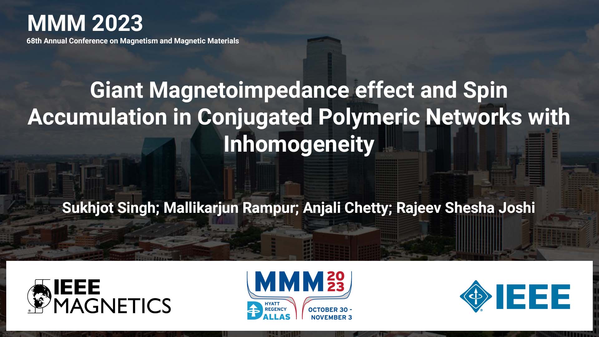VP8-04 : Giant Magnetoimpedance effect and Spin Accumulation in ...