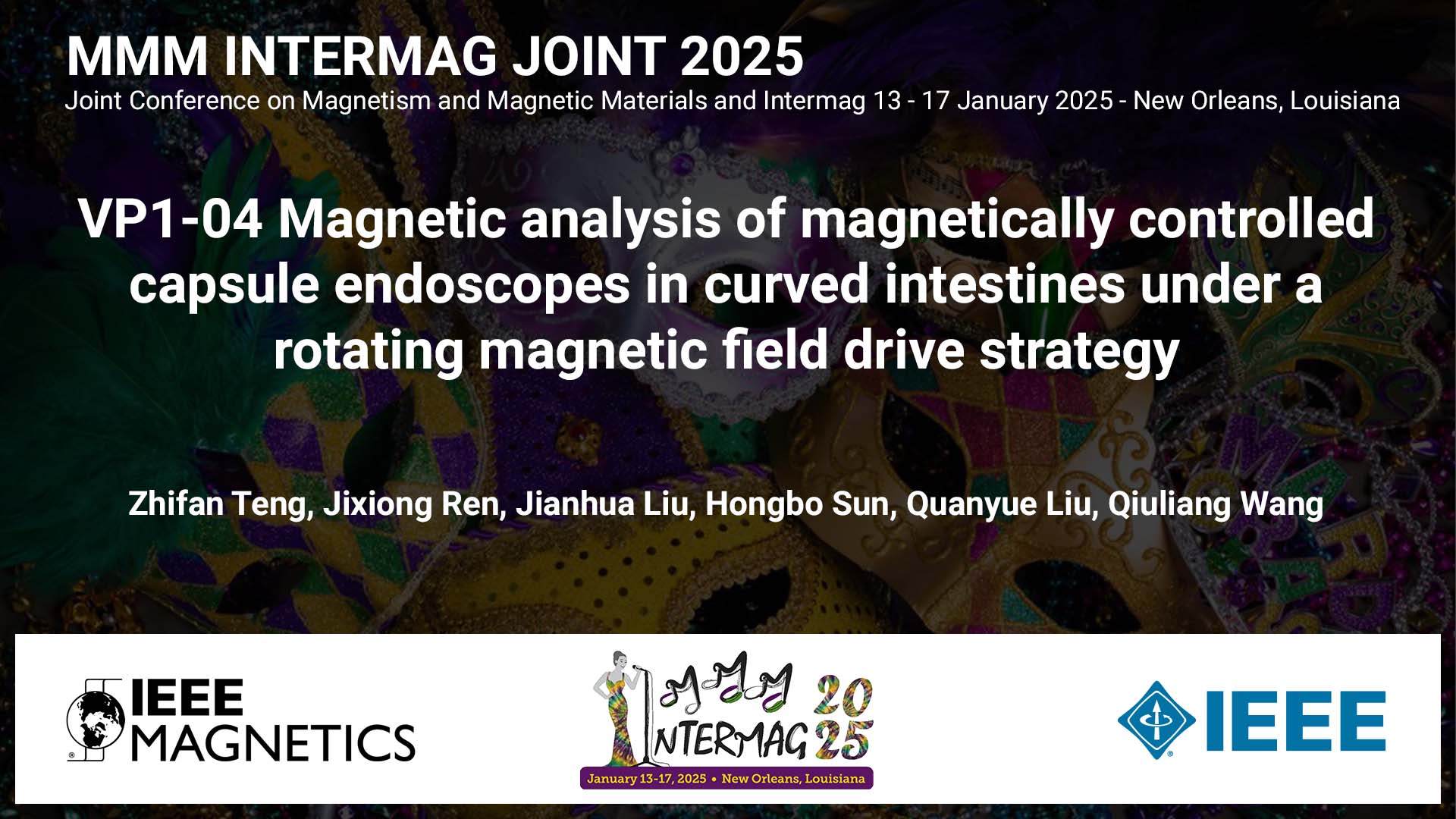 VP1-04 Magnetic analysis of magnetically controlled capsule endoscopes ...