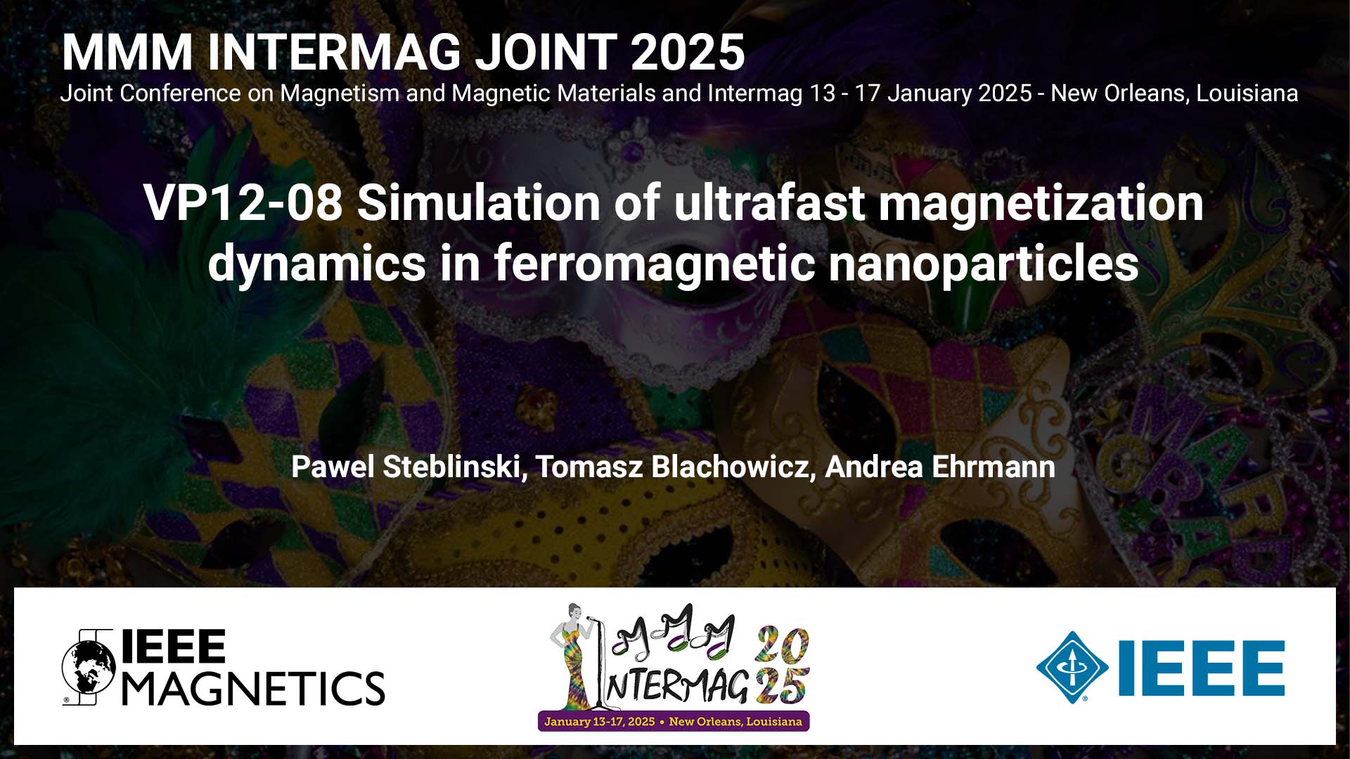 VP12-08 Simulation of ultrafast magnetization dynamics in ferromagnetic ...