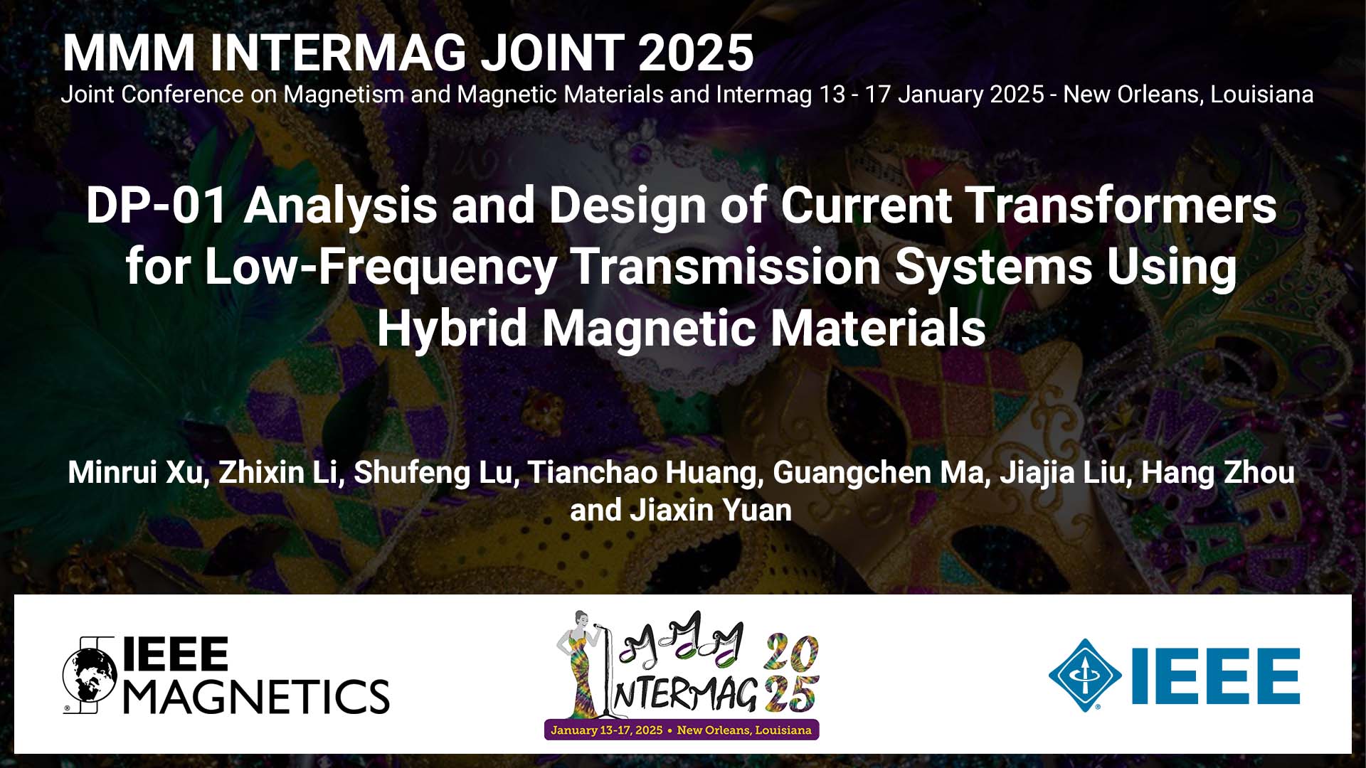 DP-01 Analysis and Design of Current Transformers for Low-Frequency ...