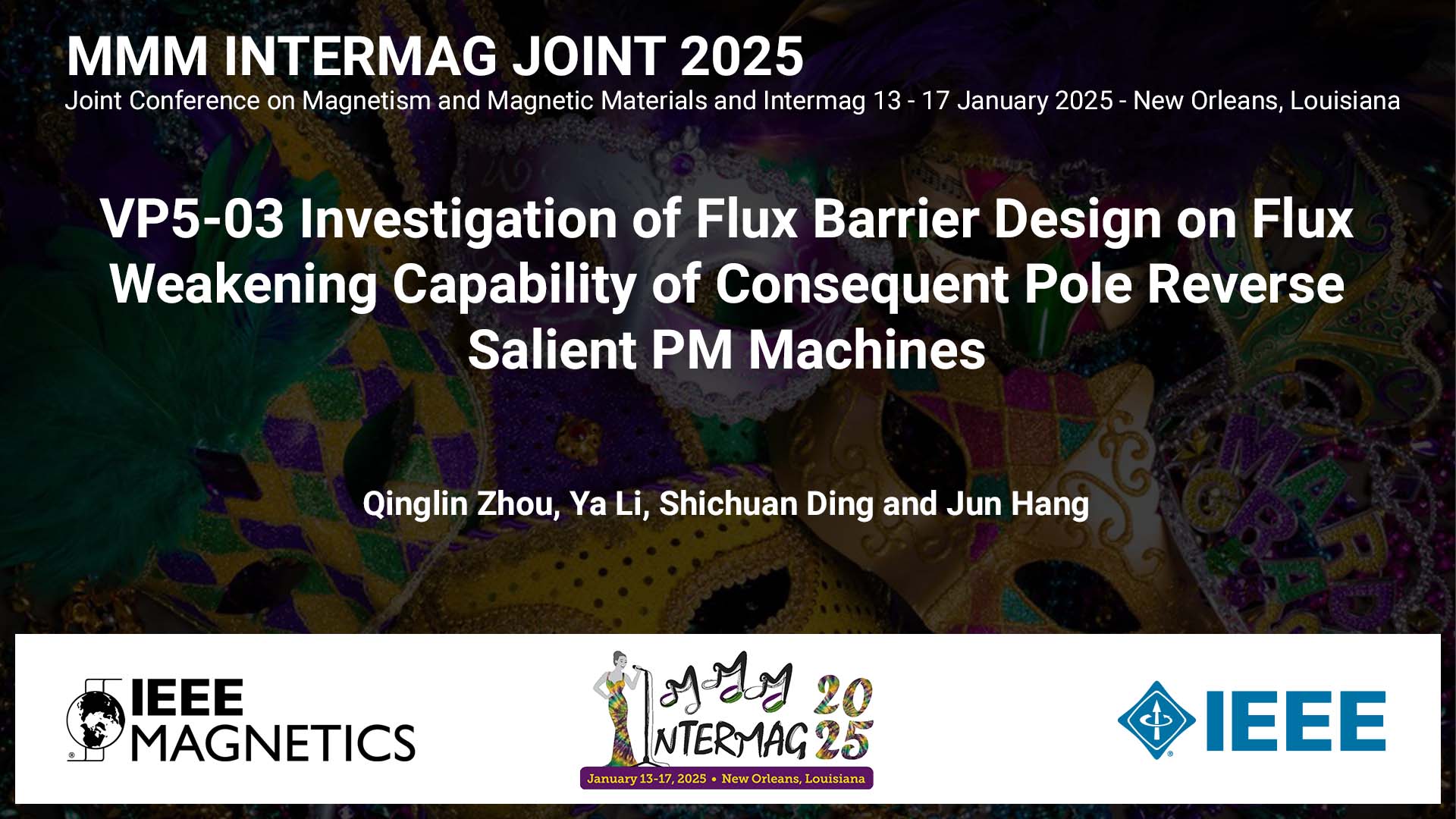 VP5-03 Investigation of Flux Barrier Design on Flux Weakening ...
