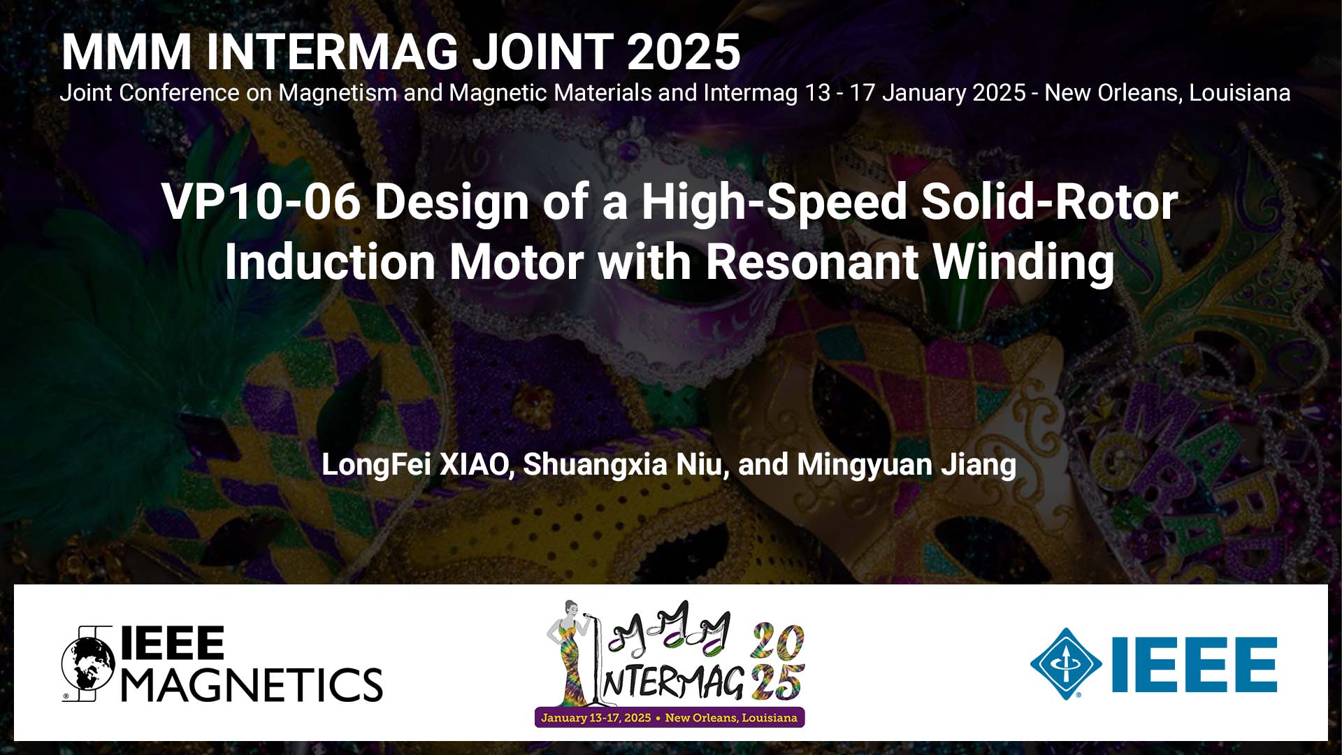 VP10-06 Design of a High-Speed Solid-Rotor Induction Motor with ...