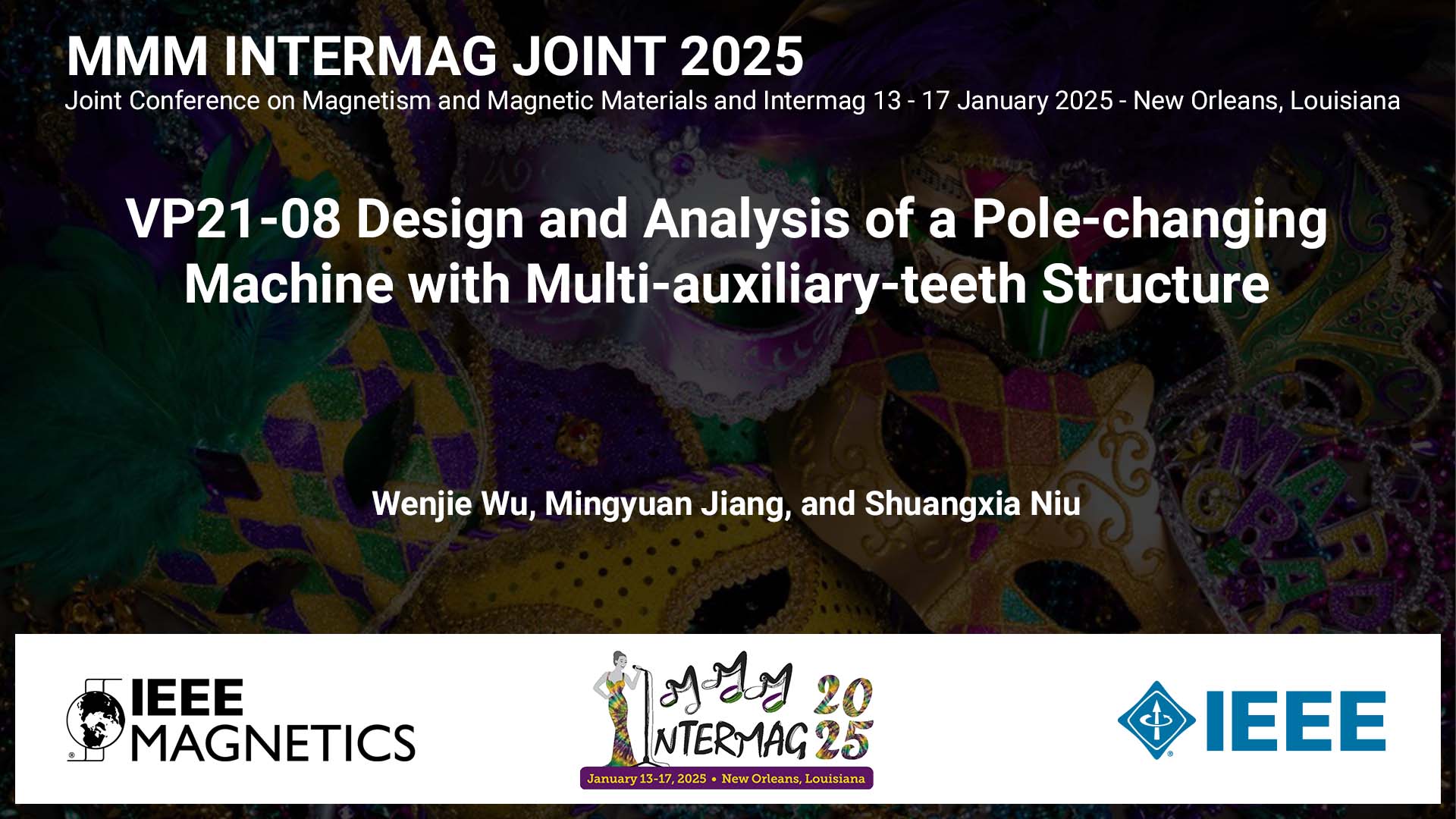 VP21-08 Design and Analysis of a Pole-changing Machine with Multi ...