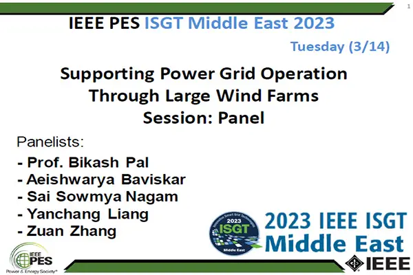 ISGT Middle East ''23 Session Bundle | IEEE Resource Center