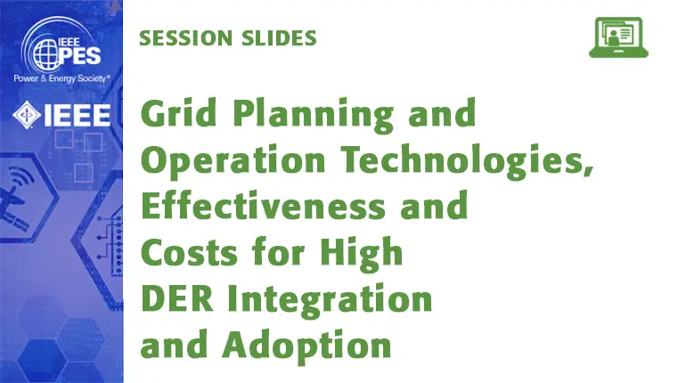 ISGT North America ''22 Panel Session Bundle | IEEE Resource Center