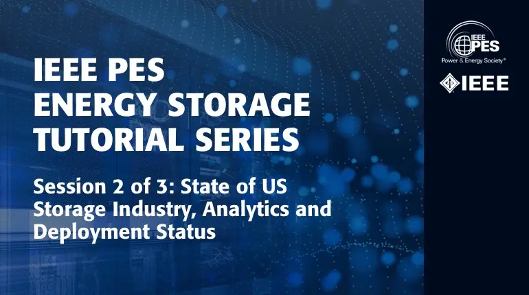 Tutorial Bundle: Grid Energy Storage Technology, Sessions 1, 2 & 3 with ...