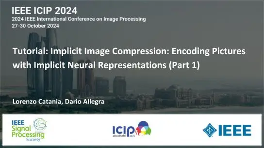Tutorial Bundle: Implicit Image Compression: Encoding Pictures with ...