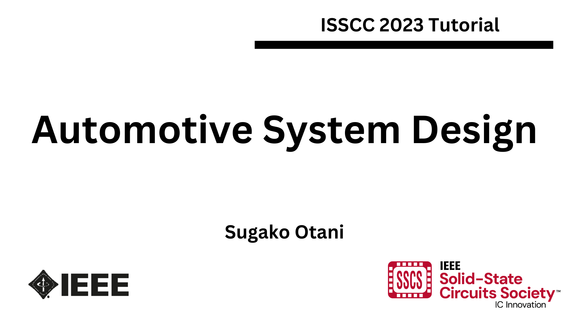Automotive System Design Slides | URC | IEEE Universal Resource Center